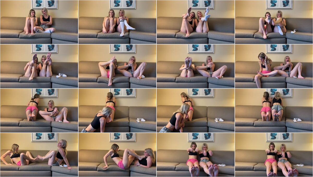 GirlsGoneHypnotized - Webcam Foot Slaves - London and Kody