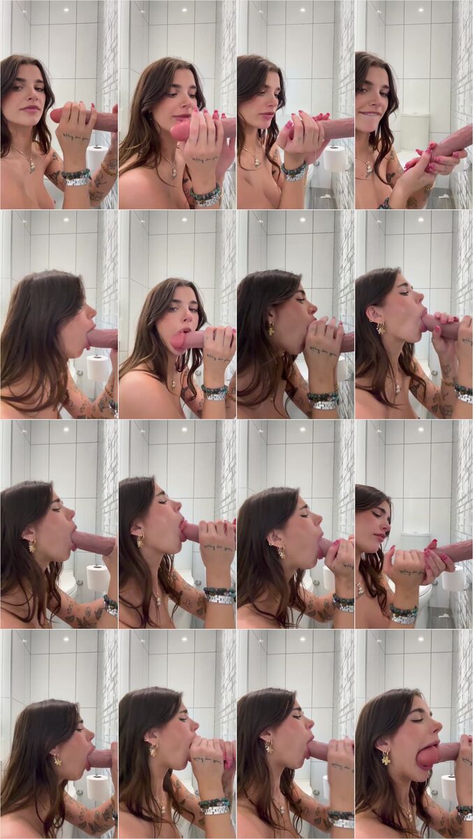 Arikytsya Wall Dildo Blowjob POV Video Leaked - DirtyShip com