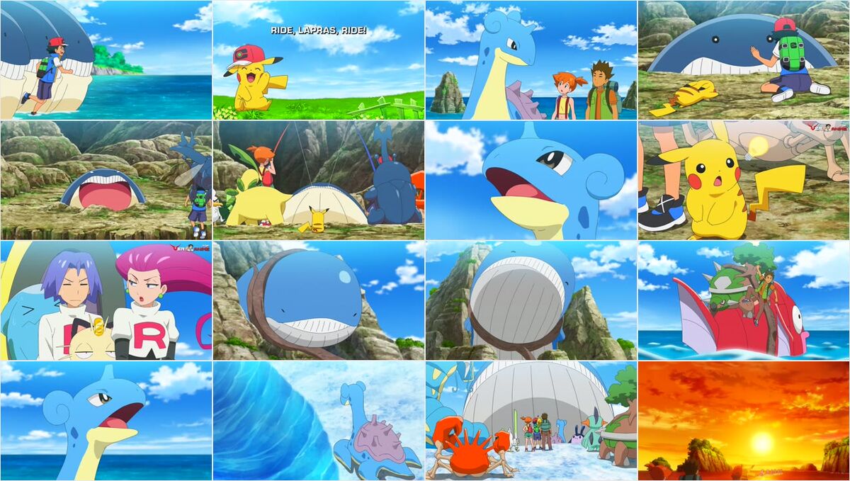 ポケットモンスター - S25E53 - ¡Cabalga, Lapras, cabalg