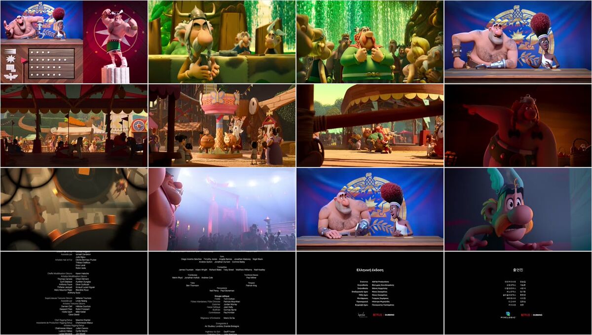 Astérix y Obélix - El combate de los jefes 1x04