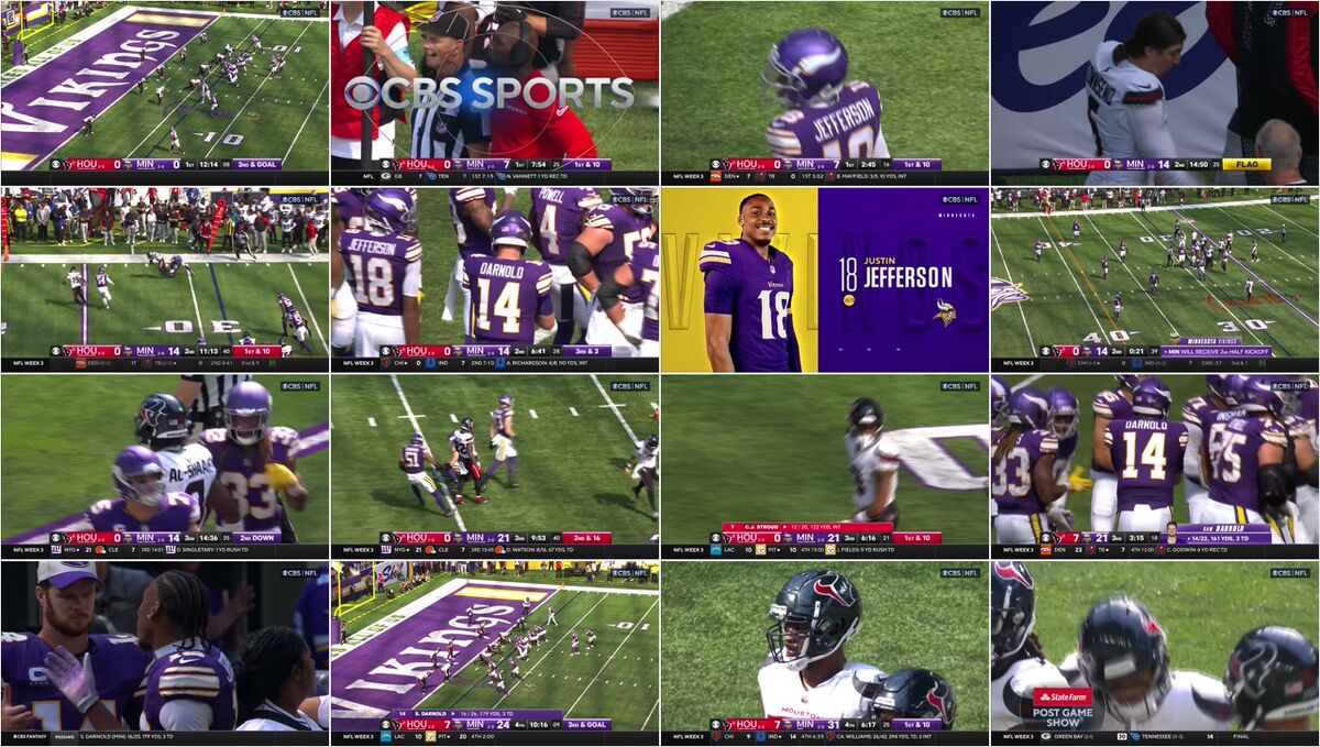Houston Texans at Minnesota Vikings 22 09 2024 low