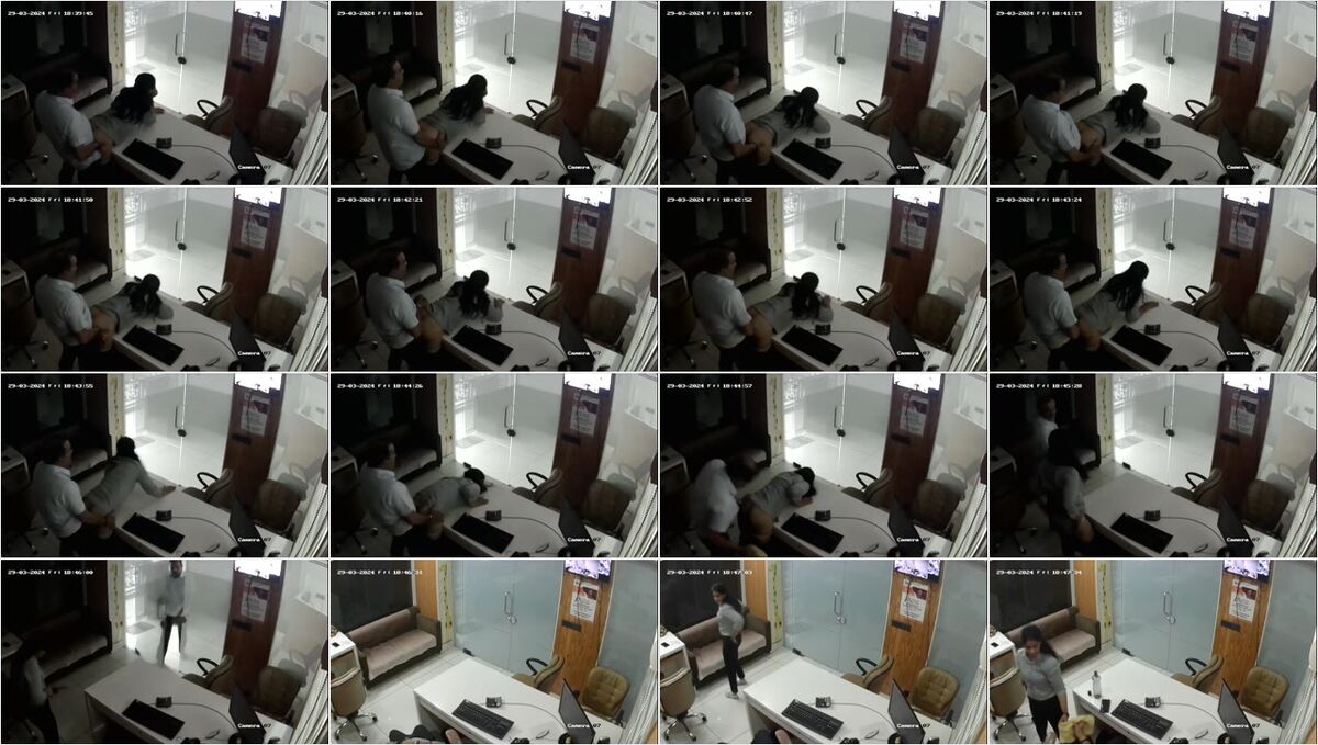Secretary Fucked by Manager in Office CCTV Cam Update