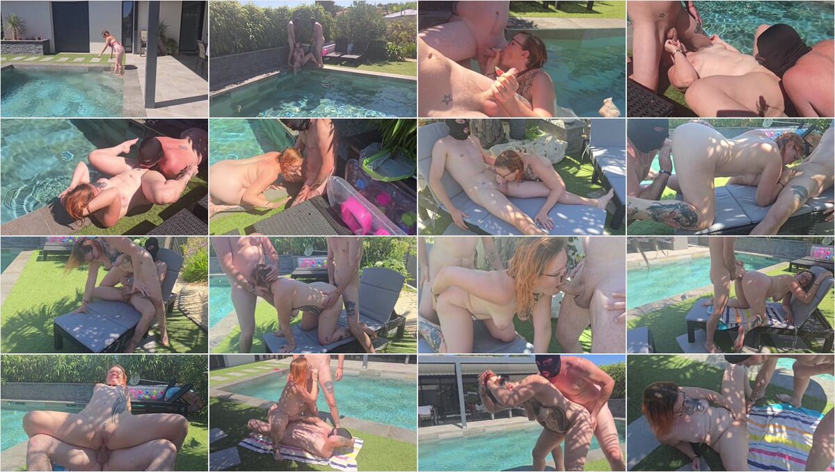 Sexy Marghot 3 Mecs Sexy Me Baisent Au Bord De La Piscine Faphou