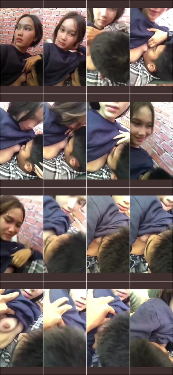 Bocil Cantik Nyusuin Pacar