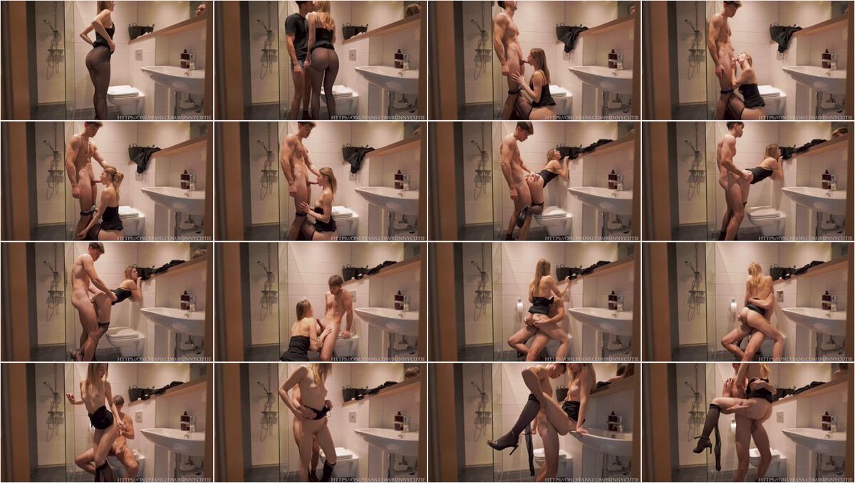 Kelly Aleman Bathroom Fuck With My Slutty Step Sister!