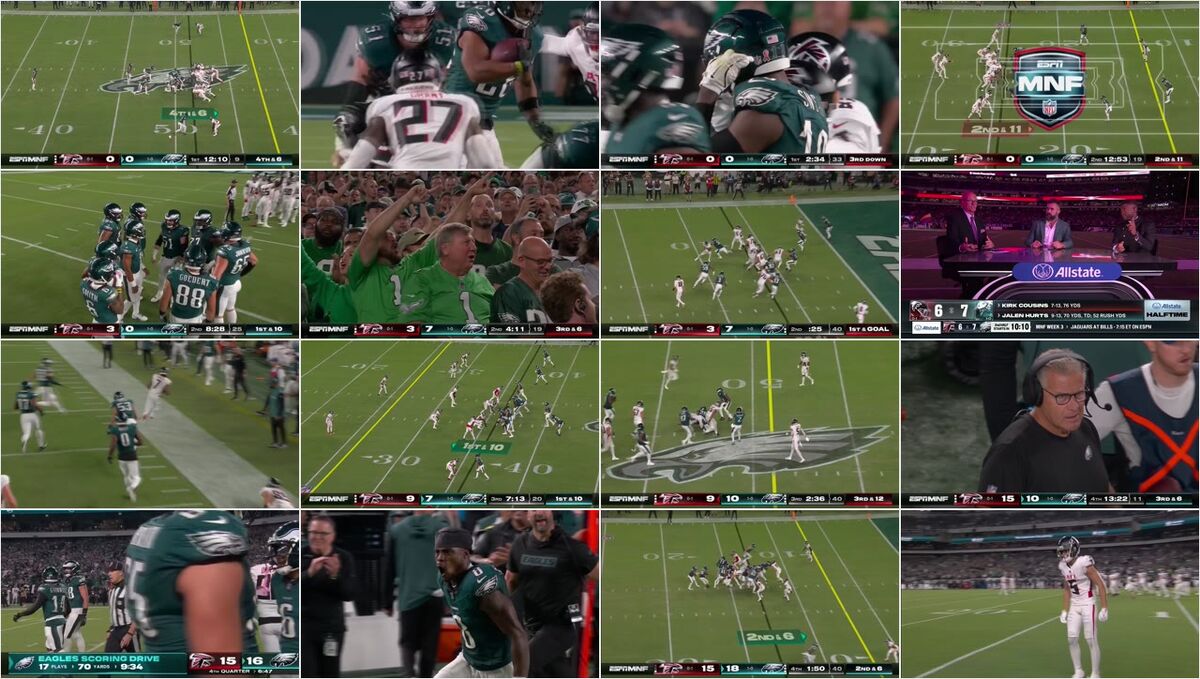Atlanta Falcons at Philadelphia Eagles 16 09 2024 low