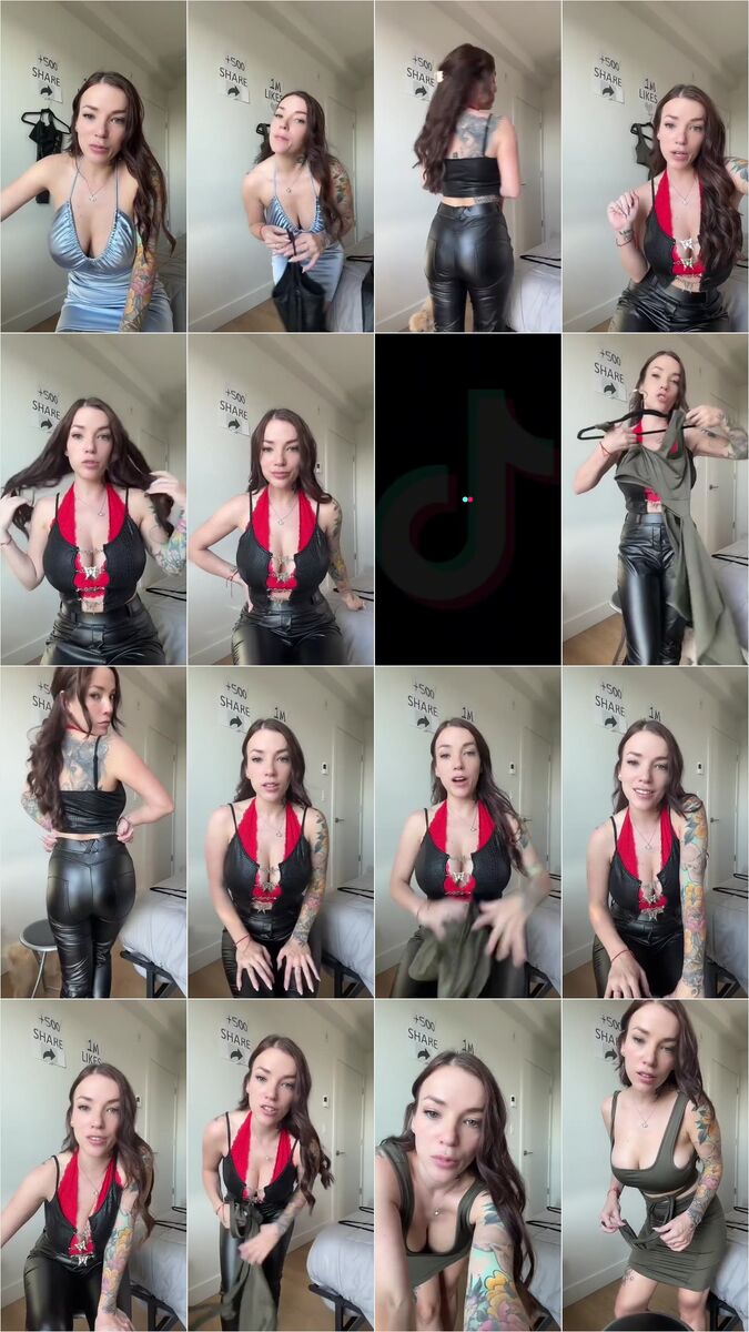 excluleak com Leak Miley Mercier live tiktok du 06 09 2023