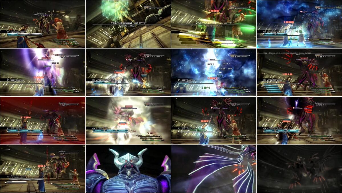 Final Fantasy XIII - Bahamut Boss Fight
