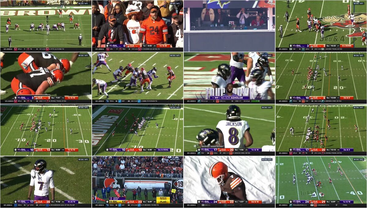 Baltimore Ravens at Cleveland Browns 27 10 2024 low