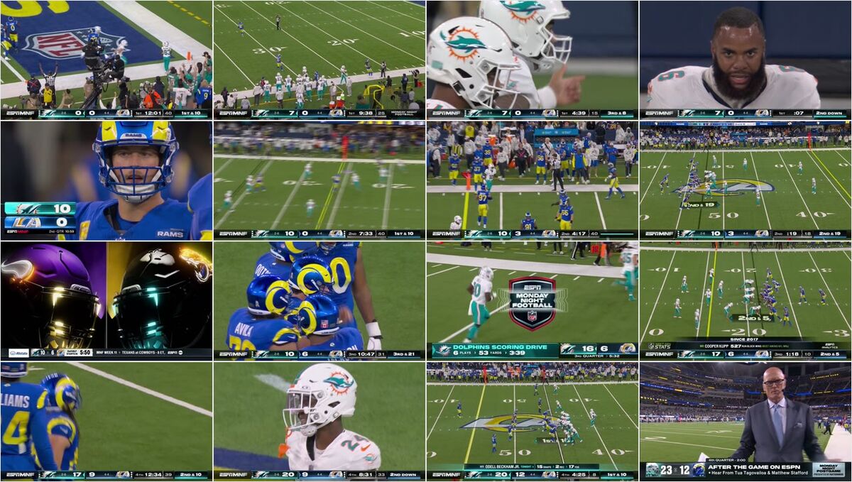 Miami Dolphins at Los Angeles Rams 11 11 2024 low