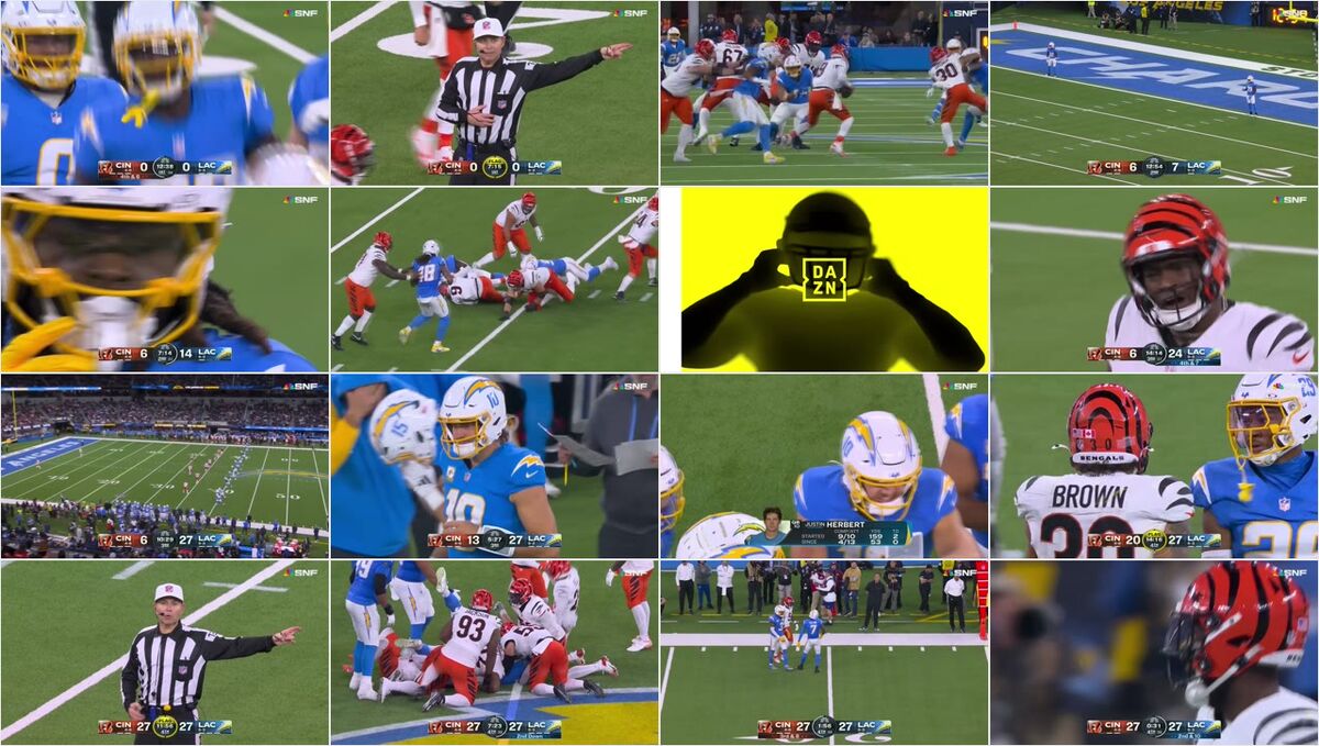 Cincinnati Bengals at Los Angeles Chargers 17 11 2024 low