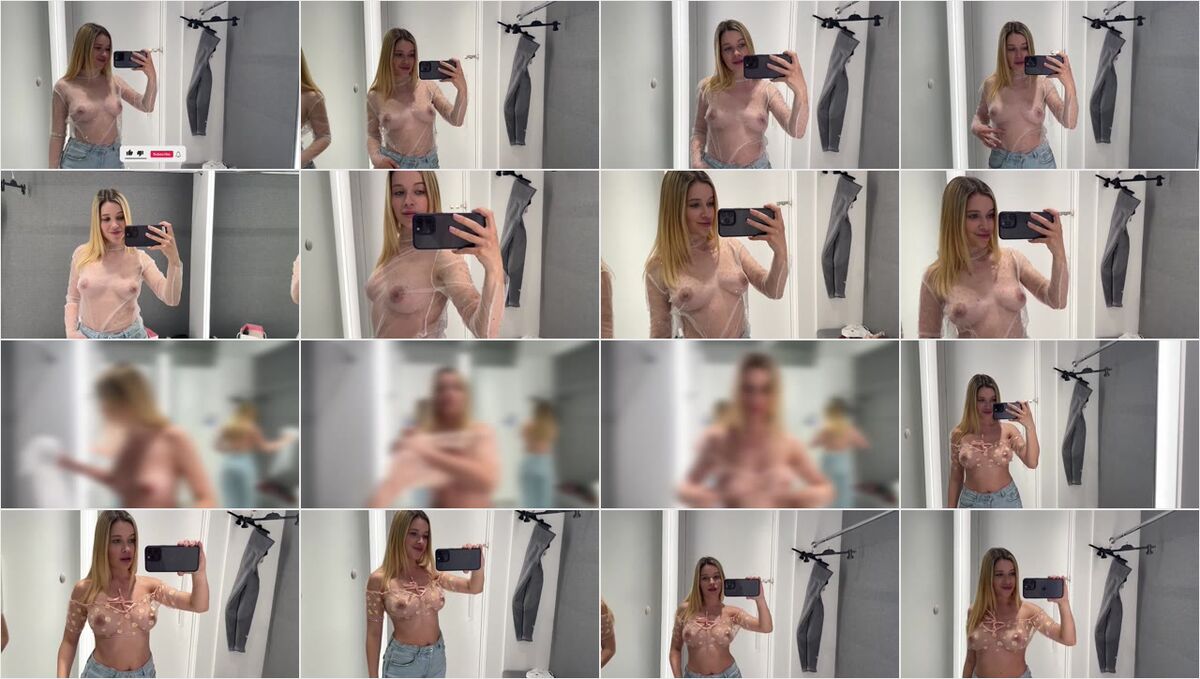 Meela Fashion - sexy youtuber Try On Haul transparent 3552