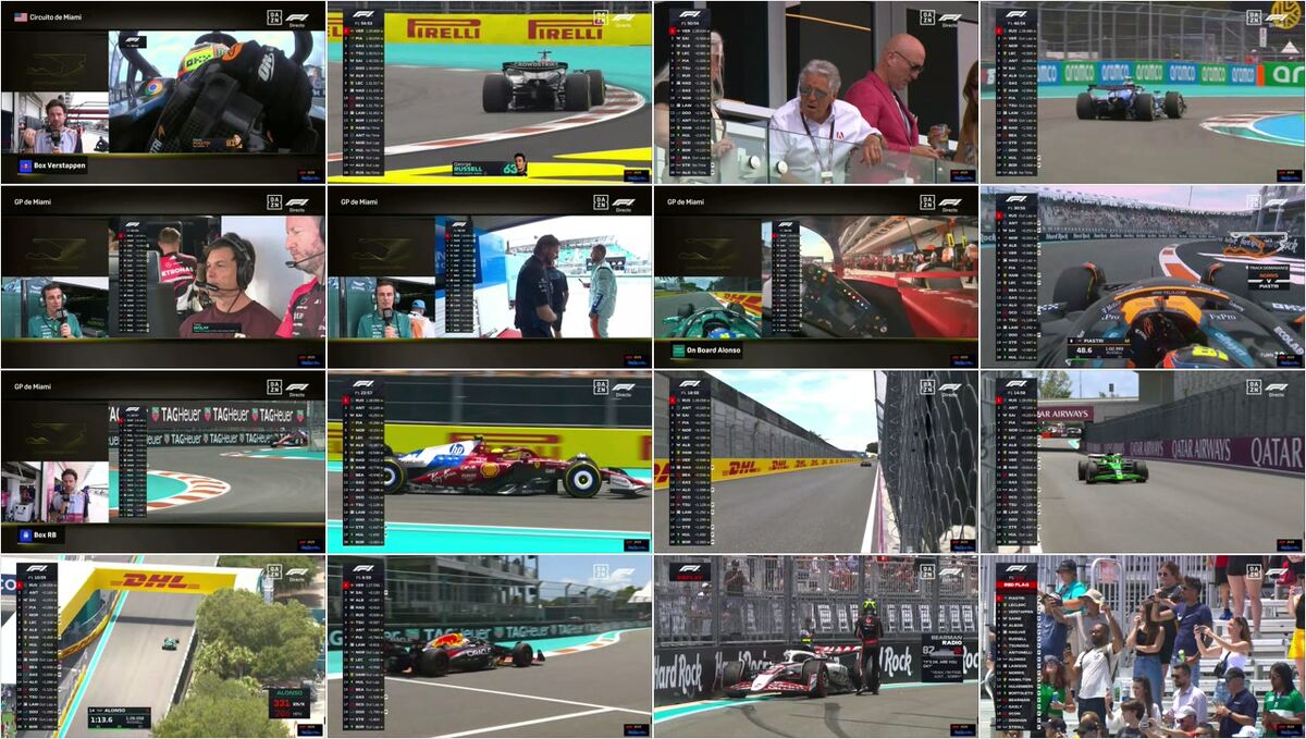 P1 de F1 del G P  de Miami - 02-05-25
