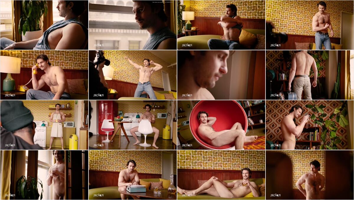 Hairy hunk Sam Spade posing naked