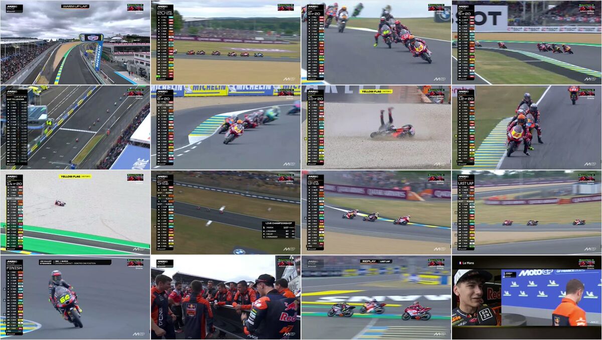 6ª - Carrera de Moto3 del G P  de Francia - 11-05-25