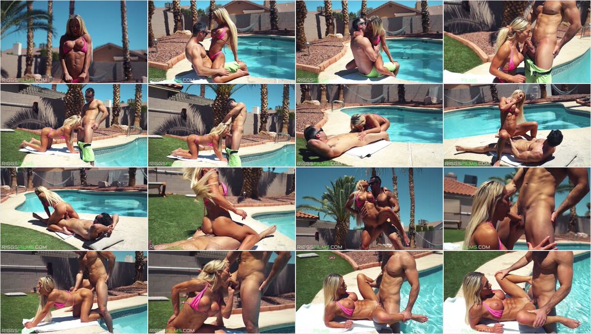 RiggsFilms Fit Kitty Brock & Kitty By The Pool 1080