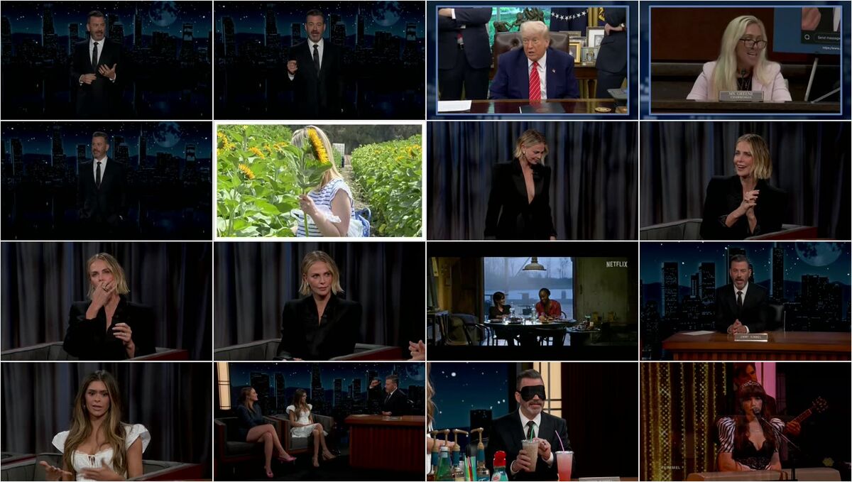 Jimmy Kimmel 2025 05 08 Charlize Theron 720p HEVC x265-MeGusta