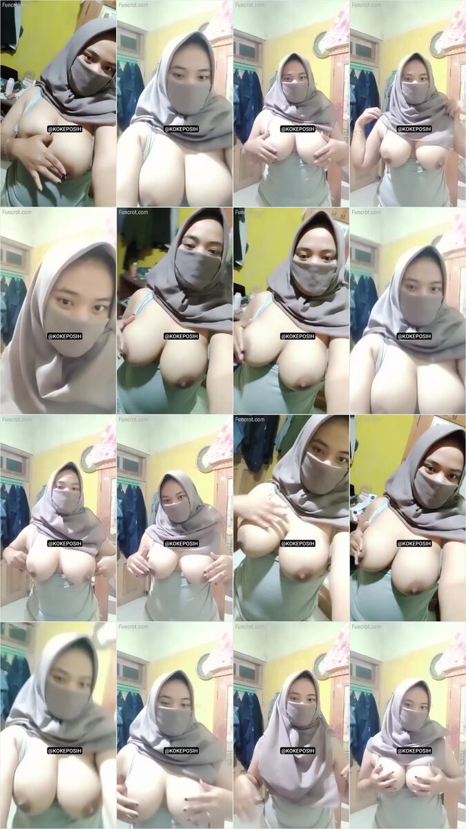 hijab susu besar