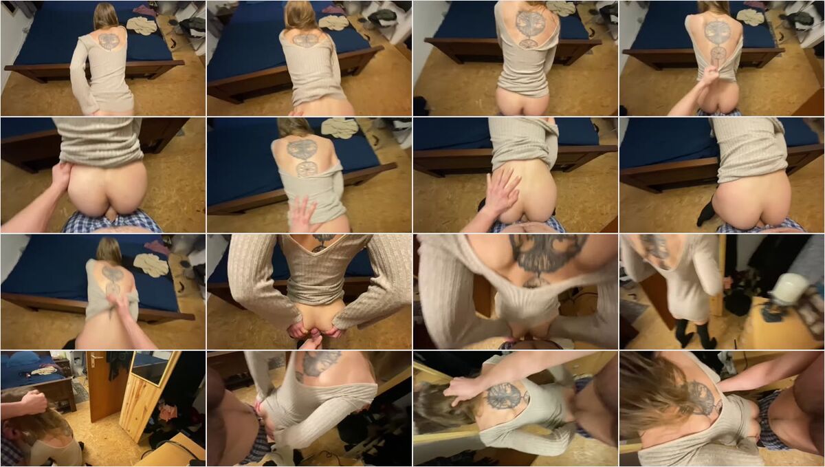 Anal Fucked While Cleaning The Bedroom NataschaHase 720p