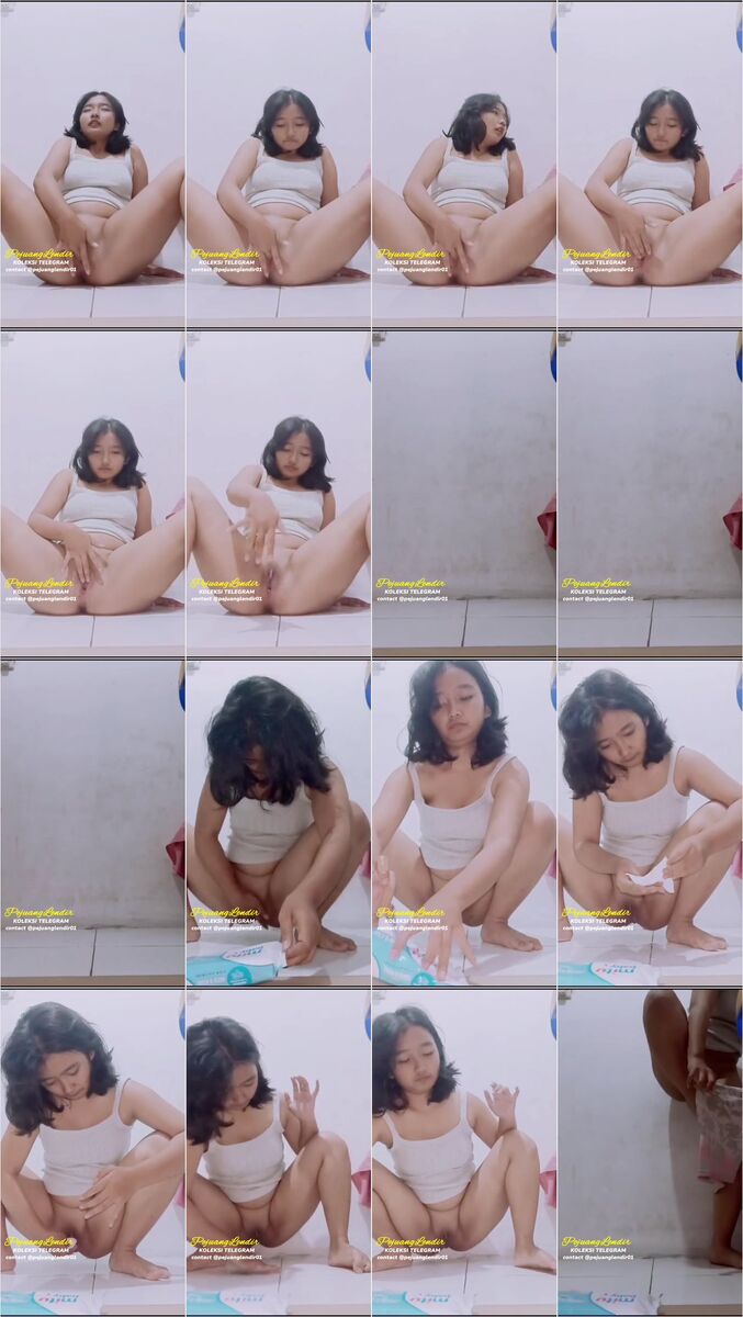 Dede Cantik Terlalu horny sampai banjir kemana mana