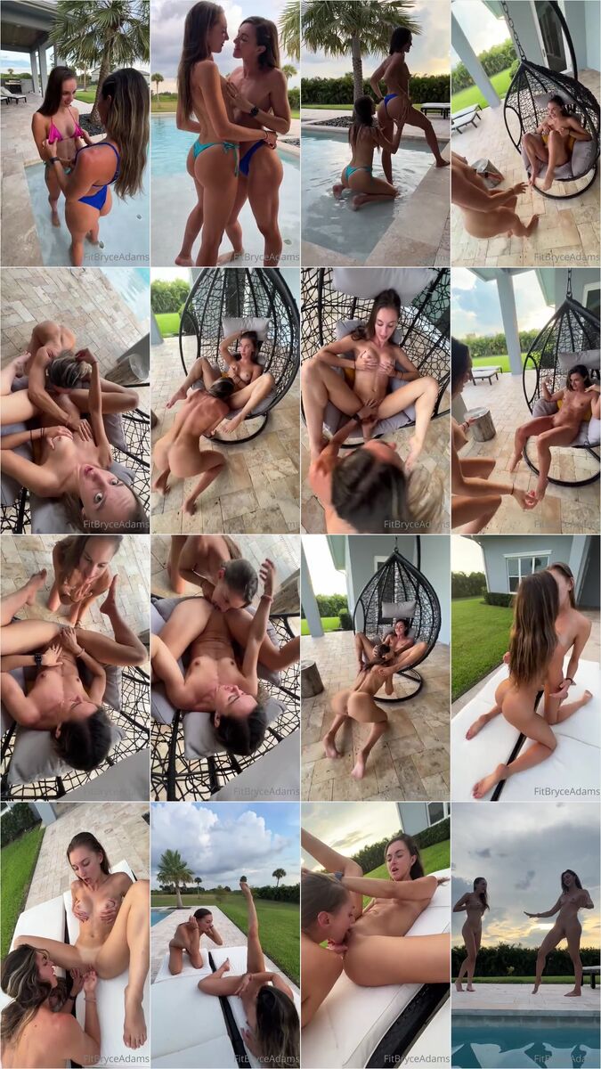 OnlyFans Bryce Adams Poolside Girl On Girl