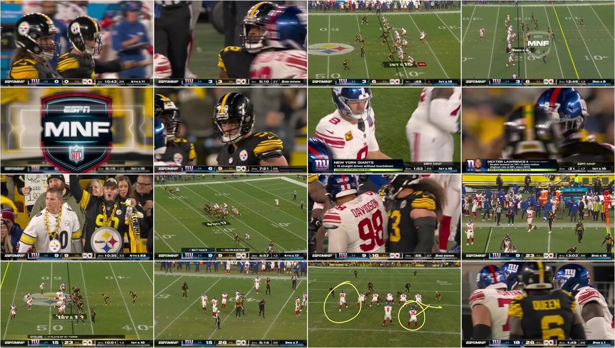 New York Giants at Pittsburgh Steelers 28 10 2024 low