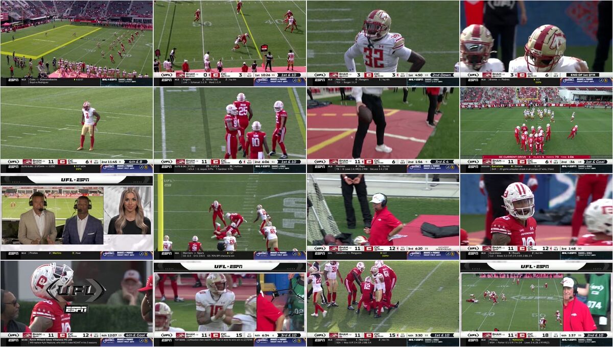 UFL 2025 Birmingham Stallions vs DC Defenders 30 03 720pEN60fps 