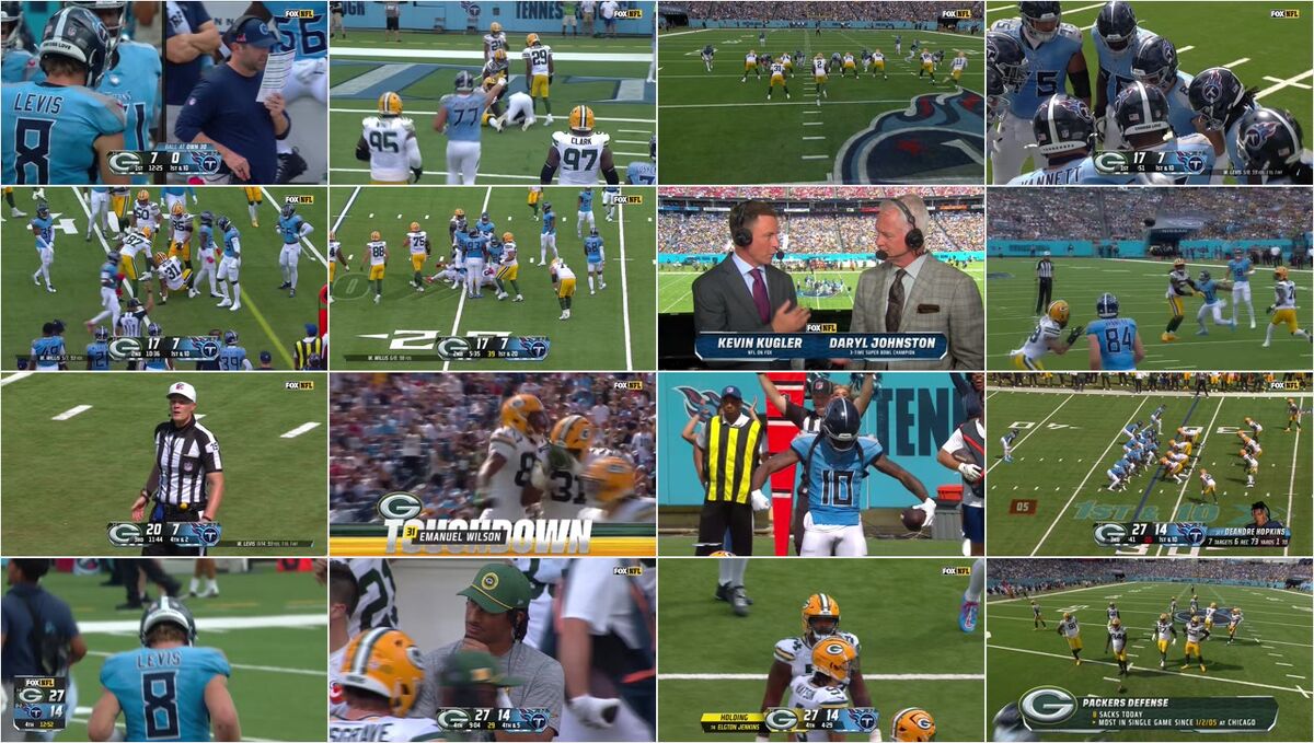 Green Bay Packers at Tennessee Titans 22 09 2024 low