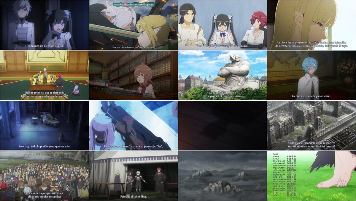 Dungeon Ni Deai SUB S5E10