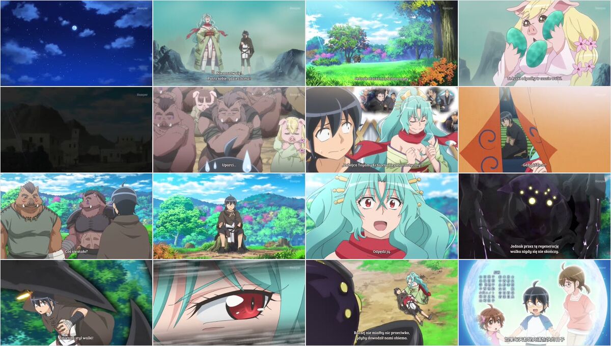 Tsuki ga Michibiku Isekai Douchuu - Odcinek 2 - Czarny Pająk Za