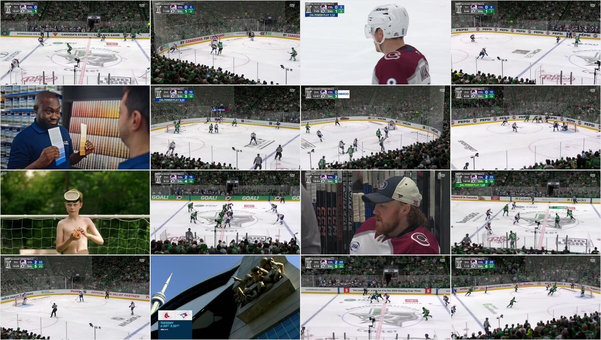 Colorado Avalanche at Dallas Stars 28 04 2025