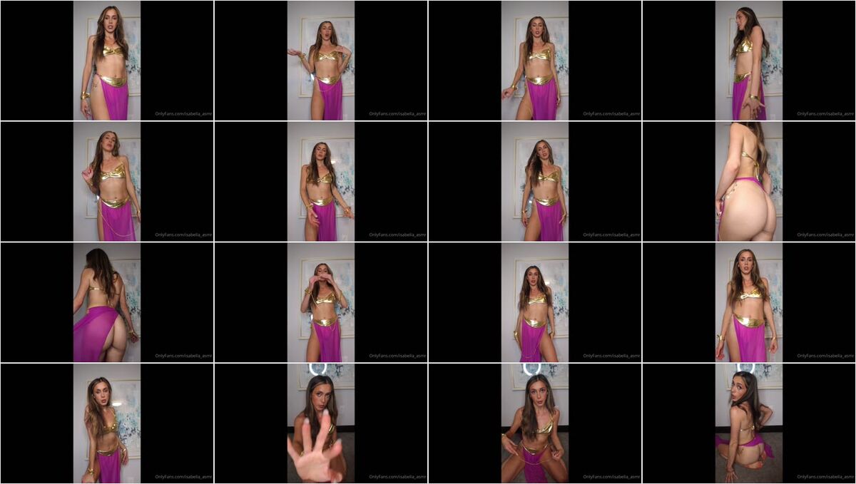 Isabella ASMR 9 June 2022 - genie grants you three naughty wishe