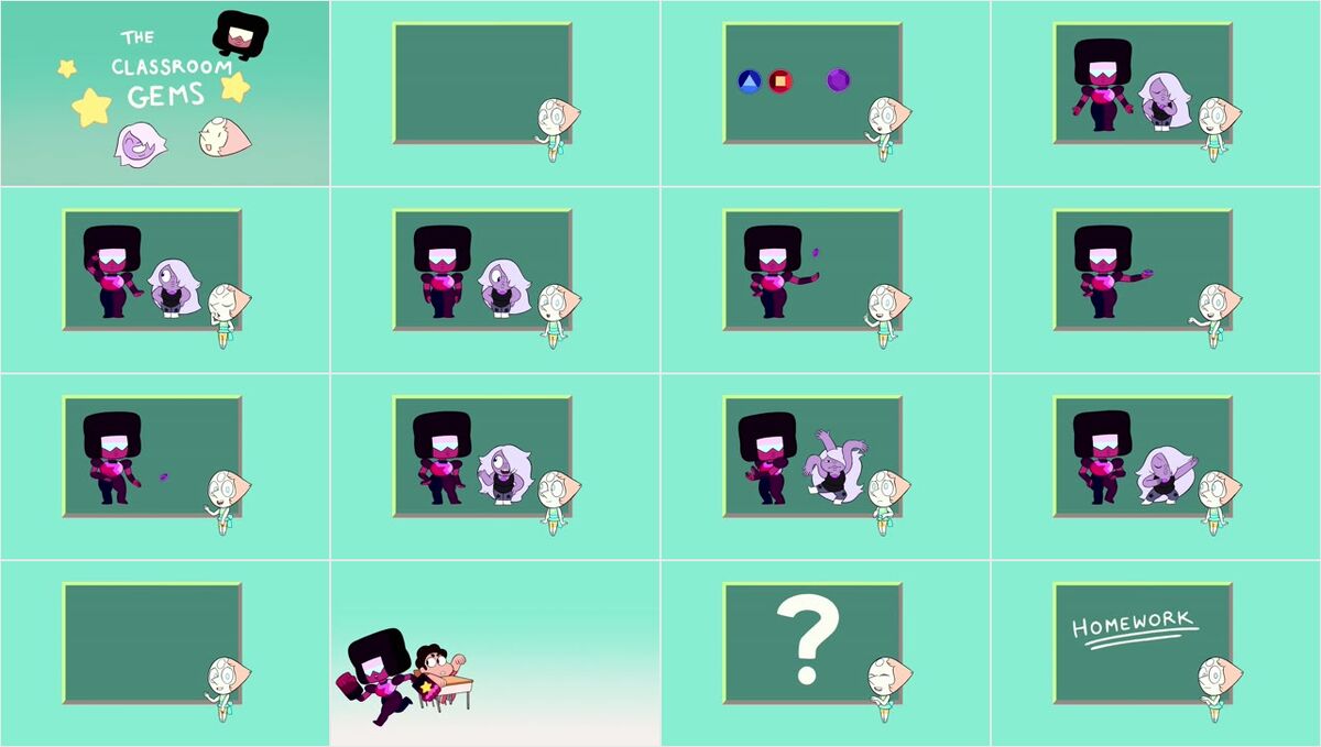 Steven Universe Corti - 01 - Lezioni Sulle Gemme - Cosa Sono Le 