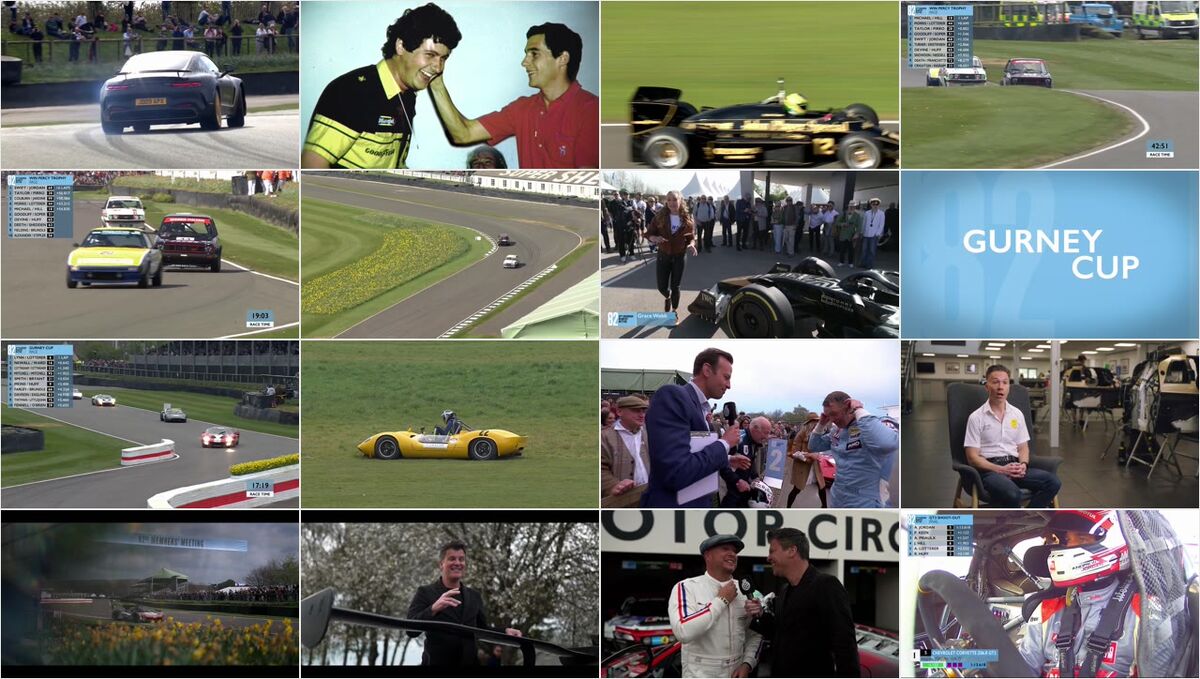 Goodwood Members Meeting Highlights (22 Apr 2025) [540p]