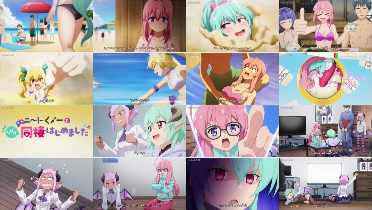 NEET Kunoichi to Nazeka Dousei Hajimemashita E13 EgyDead CoM