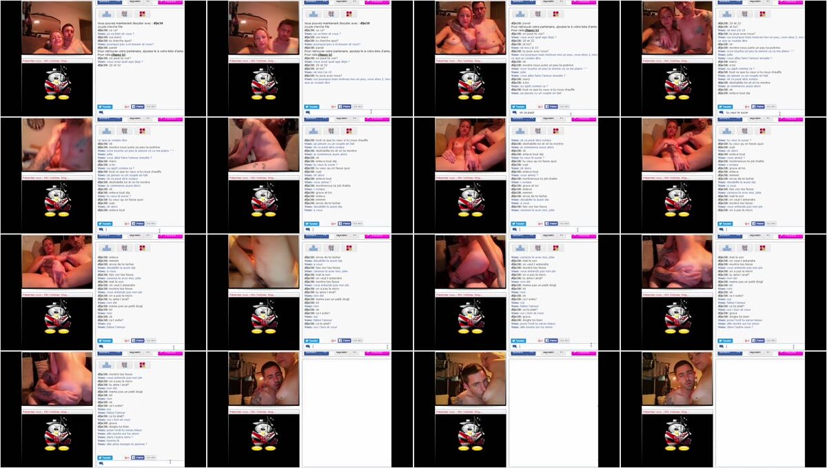 French Omegle Couple