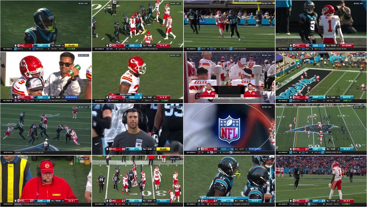 Kansas City Chiefs at Carolina Panthers 24 11 2024 low