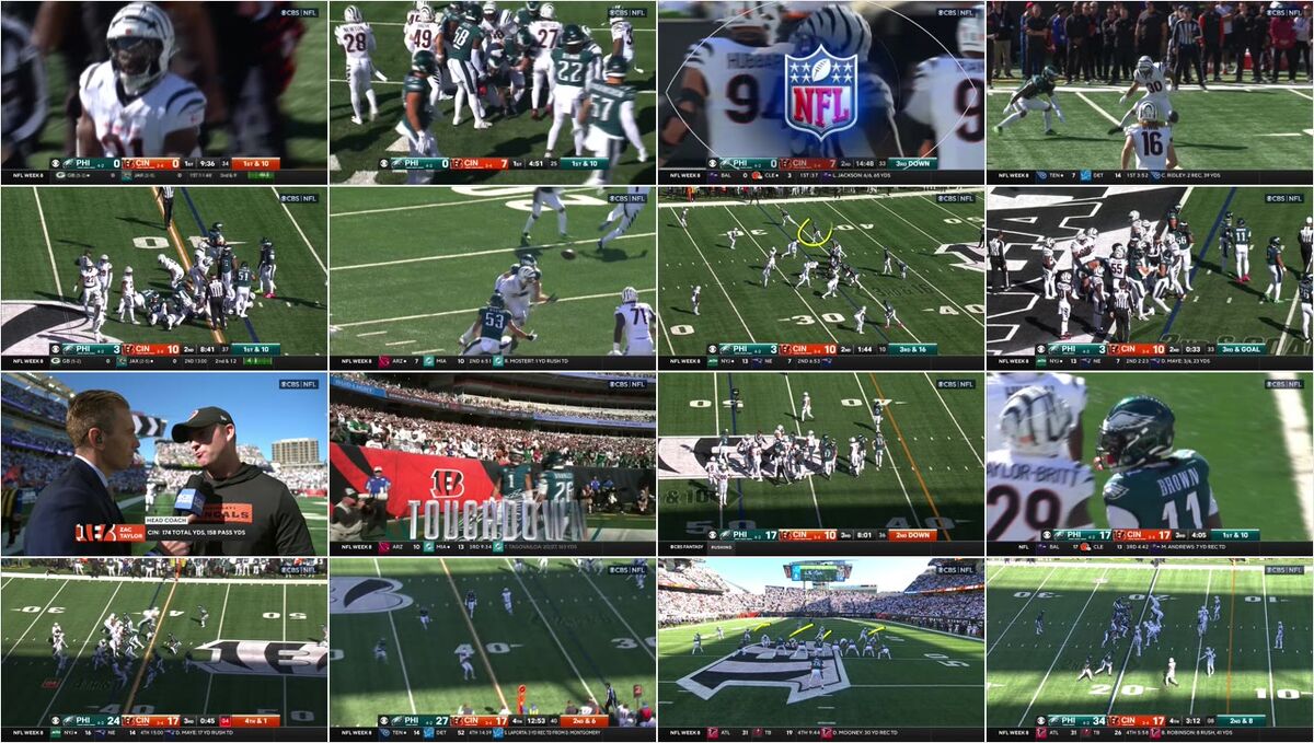 Philadelphia Eagles at Cincinnati Bengals 27 10 2024 low