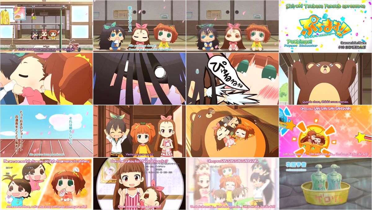 [Shiroki Tsubasa]Puchimas!! Petit Petit Idolmaster 10 [960X540][