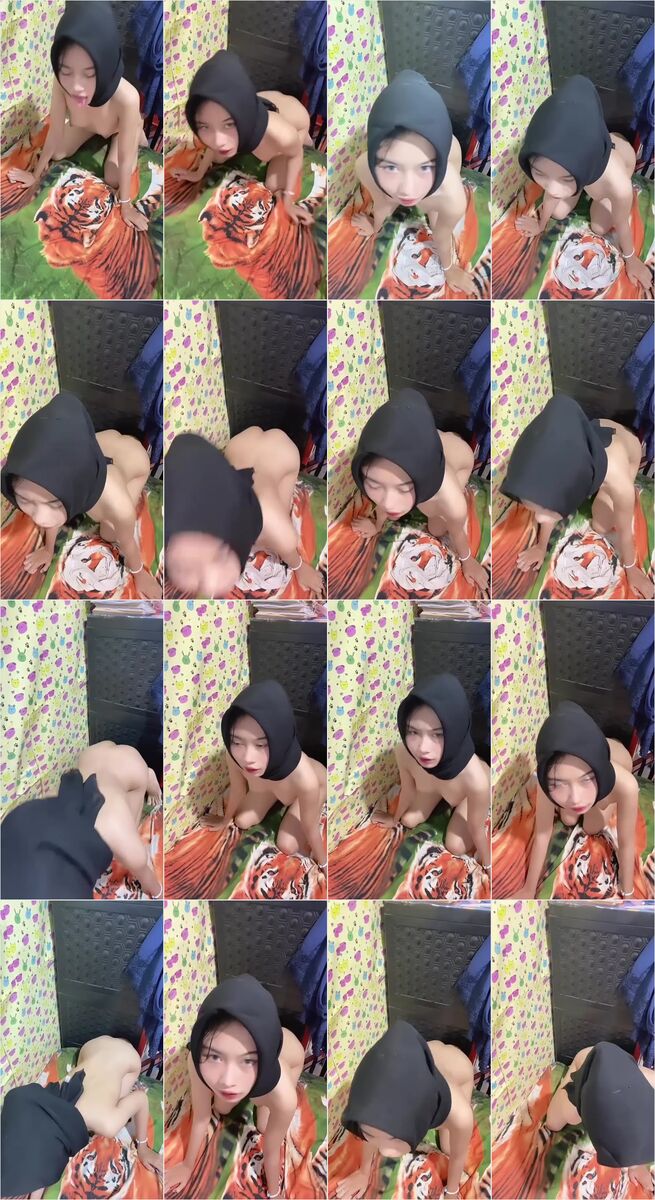 ukhti jilbab kepengen di doggy