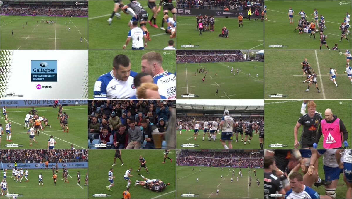 Exeter Chiefs v Bath - 19th April 2025