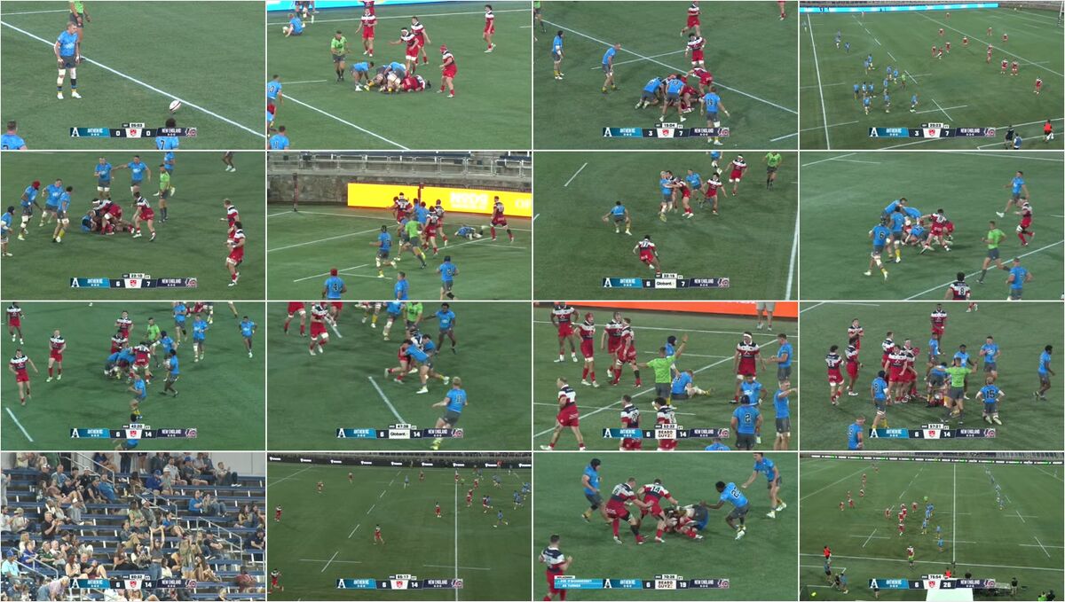 MLR 2025 Anthem Rugby Carolina vs  New England Free Jacks 18 04 