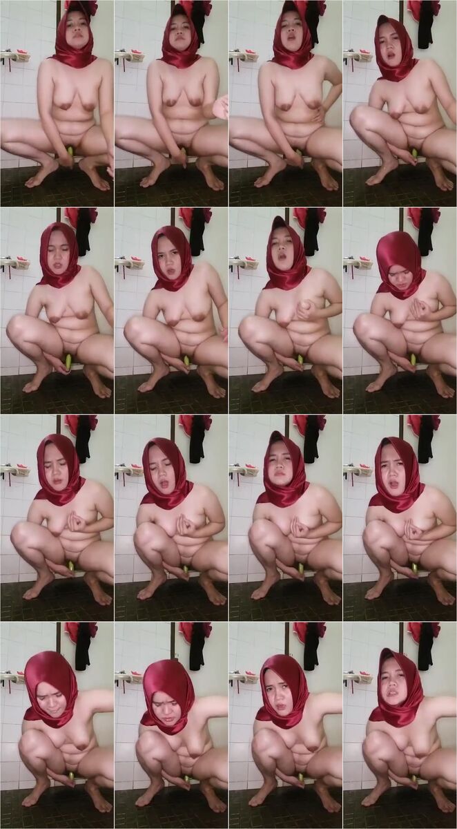 Jilbab Merah Nyodok