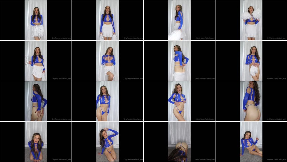 Isabella ASMR 11 August 2023 - Cheerleader girlfriend leaving fo