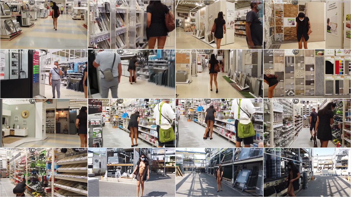 Labouisse - public in store flashing onlyfans 2022
