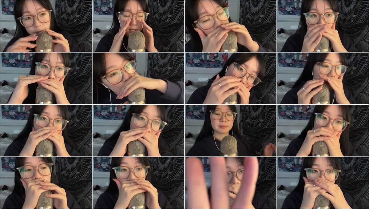 tg@ycfmlmic kissing and mouth sound