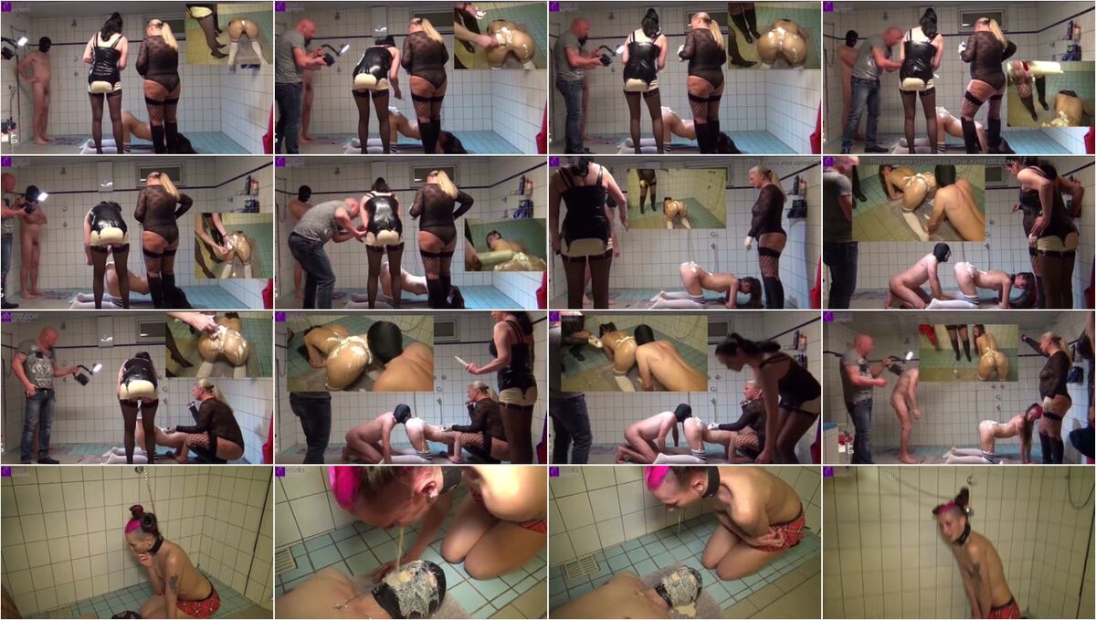 excluleak com Leak XNXX submissive teen girl gets cream enema an