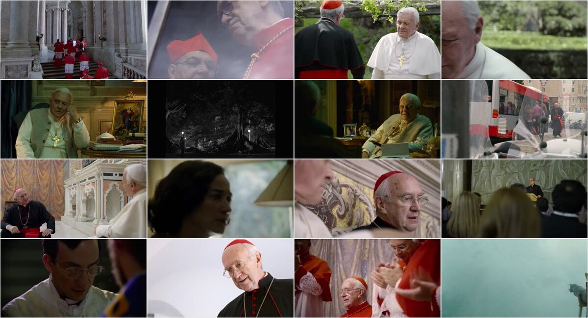 The Two Popes 2019 480p WEB-DL Hindi English DD 2 0 ESubs-Skymov