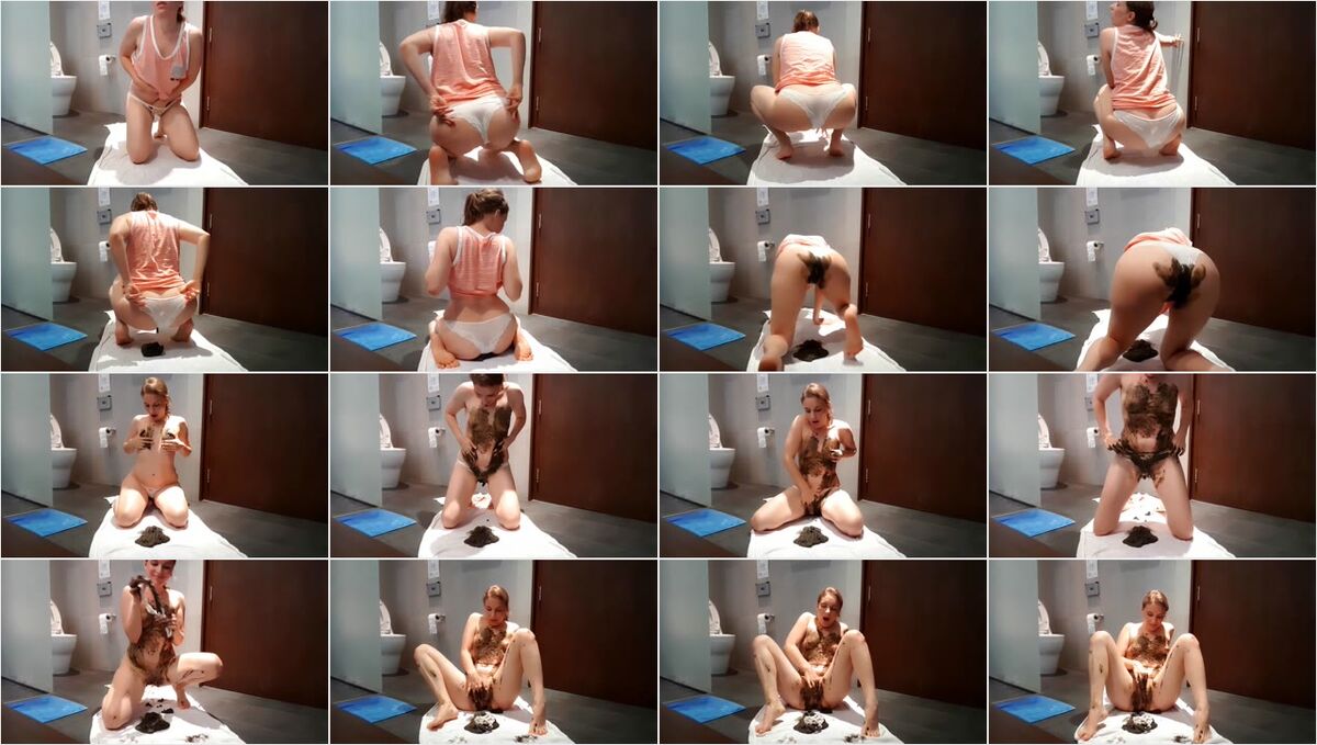 scat 2 hot girl poop masturbation
