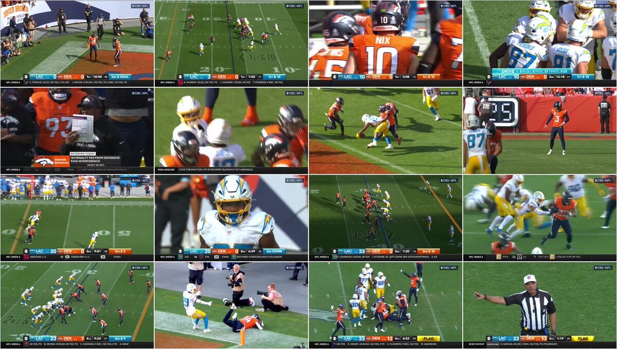 Los Angeles Chargers at Denver Broncos 13 10 2024 low